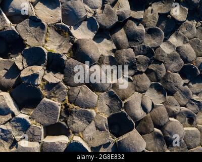 Basalt formations, Kalfshamarsvik, Skagi Peninsula, Iceland Stock Photo ...