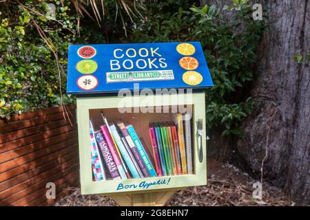 'Little Library' community book swap initiative in Old Library Woods ...