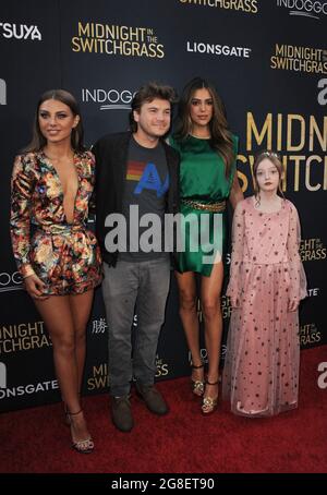 (L-R) Randall Emmett and Emile Hirsch at the MIDNIGHT IN THE ...