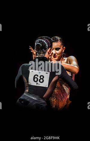 Australian Junior Latin Dancers Edoardo Fioretti and Irene Mancini ...