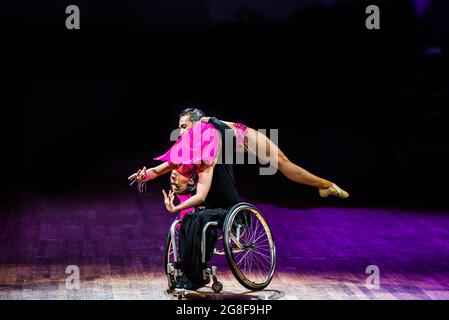 World para-dancesport champions Julius Obero and Rhea Marquez from ...