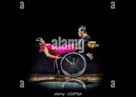 World para-dancesport champions Julius Obero and Rhea Marquez from ...