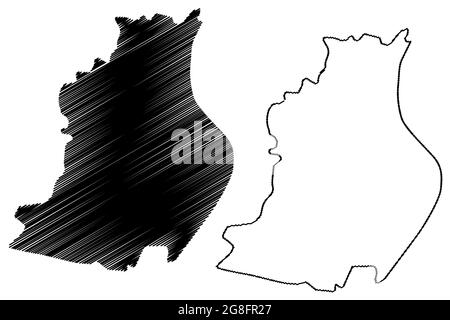 Rosenheim district (Federal Republic of Germany, rural district Upper ...