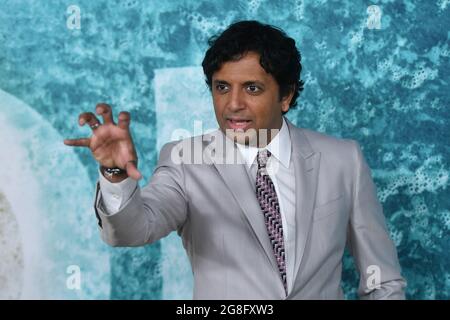 M. Night Shyamalan attends the premiere of "Old" at Jazz at Lincoln ...
