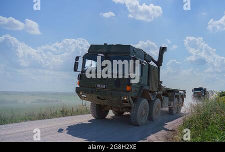 British army MAN SV 8x8 Enhanced Pallet Load System (EPLS) that is ...