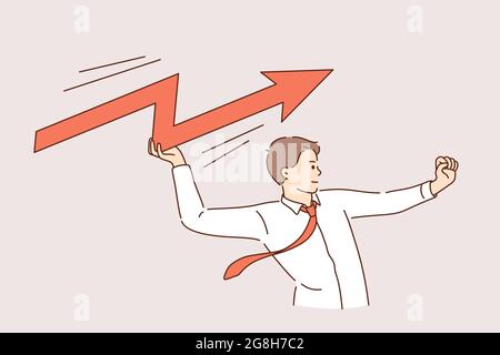 Determined Cartoon Characters