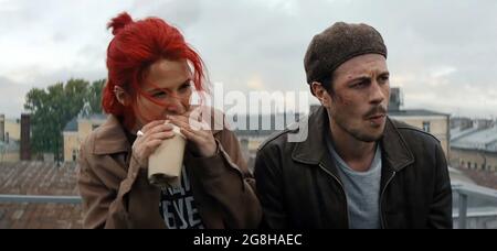 MAJOR GROM: PLAGUE DOCTOR, Russian poster, top from left: Aleksey ...