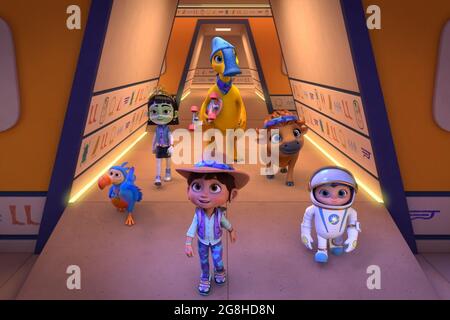 RIDLEY JONES, from left: Dudley (voice: David Errigo Jr.), Fred (voice ...