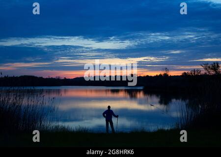 Bass Lake dawn, Dugger Unit, Greene Sullivan State Forest, Indiana ...