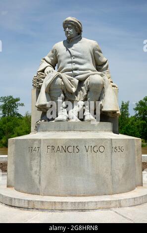 Statue of George Rogers Clark Stock Photo - Alamy