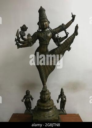 Stone sculpture of beautiful ladies in various poses at Lakshman Temple ...