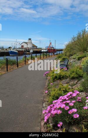 Girvan lighthouse, South Ayrshire, Scotland Stock Photo - Alamy