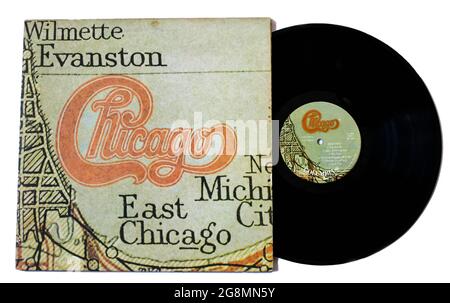 Chicago - Vintage vinyl album cover Stock Photo - Alamy
