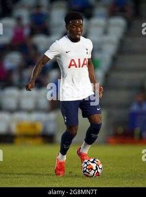 Tottenham Hotspur's Nile John during JE3 Foundation Trophy between ...
