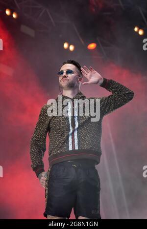 BARCELONA - JUL 8: Natos y Waor (rap music band) perform at Cruilla ...