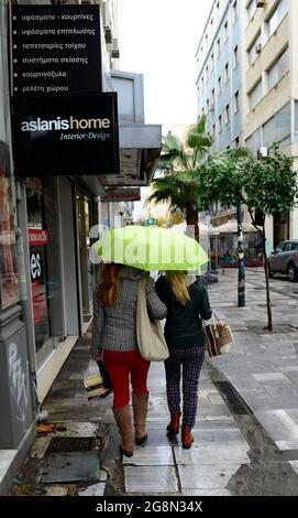 Rainy day in Athens Greece Stock Photo - Alamy