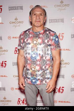 July 21, 2021, New York, United States: Armen Garo attends the ''6:45 ...
