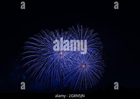 Beautiful Fireworks Celebration In Japan | Summer Season Night Festival ...