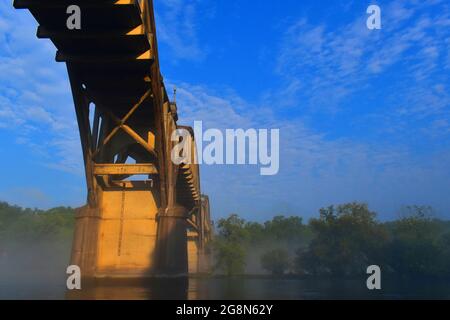 Cotter Bridge Arkansas Stock Photo - Alamy