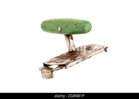 Antique Jar Opener On White Background Stock Photo - Alamy