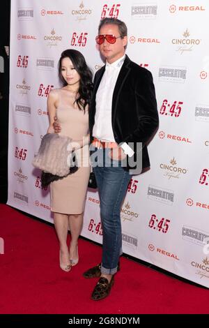 Guest and Aleksander Janik attend the Red Carpet Premiere of the film 6 ...