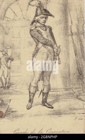 Officier de chasseur à cheval de la garde impériale chargeant - Officer ...
