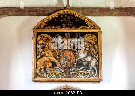 Rye Sussex Royal Coat of Arms old Customs House England UK English ...