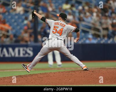Tampa Bay Rays pitcher Cole Sulser poses for a portrait during photo ...