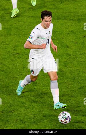 Federico Chiesa of Italy during UEFA Euro 2024 - Croatia vs Italy, UEFA ...
