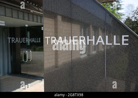 Bonn, Germany. 22nd July, 2021. Ferdinand Pfahl, owner of the Muss ...