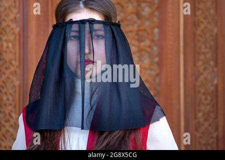A beautiful young woman in Tashkent, Uzbekistan Stock Photo - Alamy