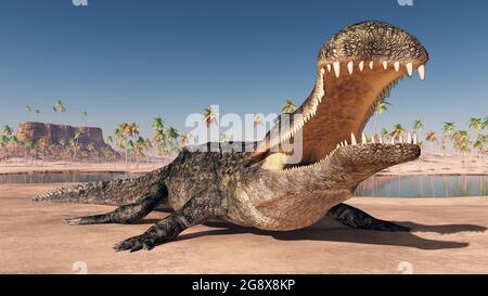 Sarcosuchus / Sarcosuchus Stock Photo - Alamy