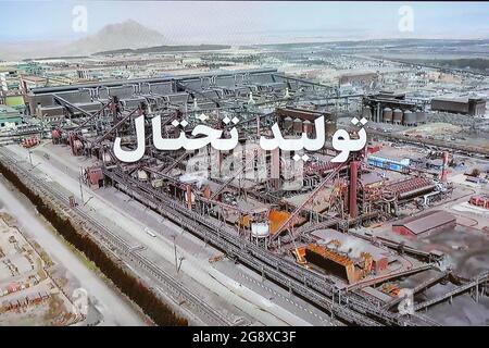 Tehran, Tehran, Iran. 22nd July, 2021. A handout picture provided by ...