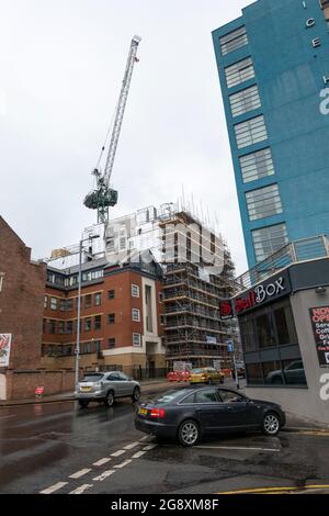 New building under construction at Nottingham University, UK Stock ...