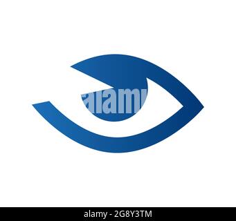 Vector stylized sign eye and arrow Stock Vector Image & Art - Alamy