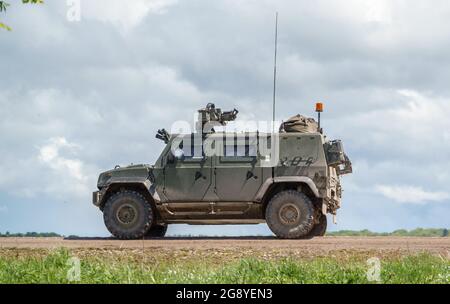 British army Panther Iveco LMV (Light Multirole Vehicle) 4WD tactical ...