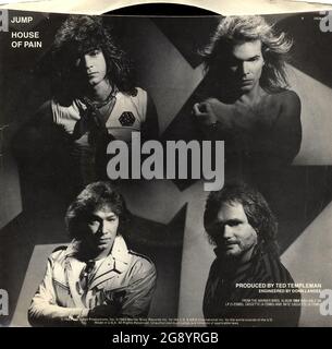 Van Halen - Jump - Vintage vinyl album cover Stock Photo - Alamy