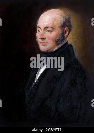 John Constable (1776-1837), portrait painting of the English landscape ...