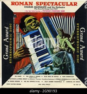 Roman Spectacular - Vintage Record Cover Stock Photo - Alamy