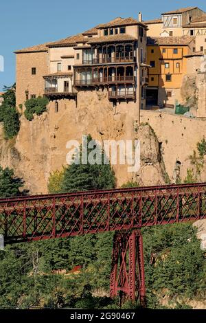 Casa Colgada or Hanging Houses, now housing the Museum of Spanish ...