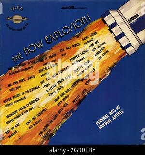The now Explosion - Vintage Record Cover Stock Photo - Alamy