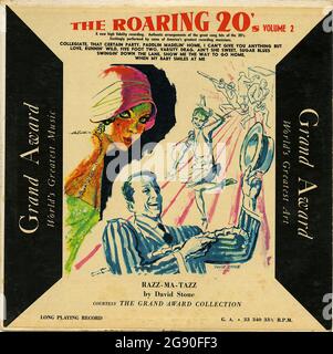The Roaring 20's, Volume 1 - Vintage Record Cover Stock Photo - Alamy