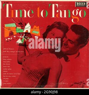 Time to Tango - Vintage Record Cover Stock Photo - Alamy