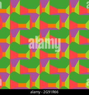 Rough angular seamless pattern for web, advertising, textiles, prints ...