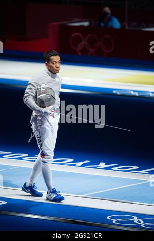 SHIMAMURA Tomohiro (JPN) Men's Sabre Individual Table of 64 JULY 24 ...