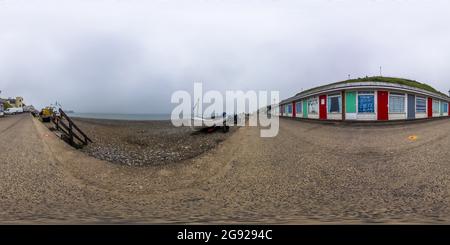 360° view of Crab fishing in Cromer, Norfolk - Alamy