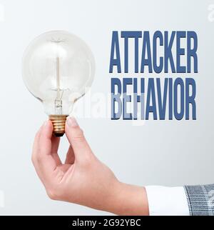 Handwriting text Attacker Behavior. Word Written on analyze and predict ...