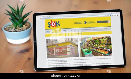 SOK supermarket, Turkey Stock Photo - Alamy