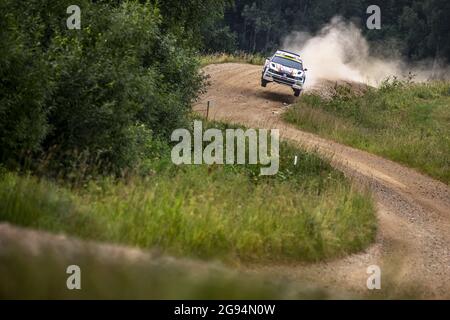 28 Linnamae Georg (est), Korsia Volodymyr (ukr), ALM Motorsport, Volkswagen GTi, action during ...