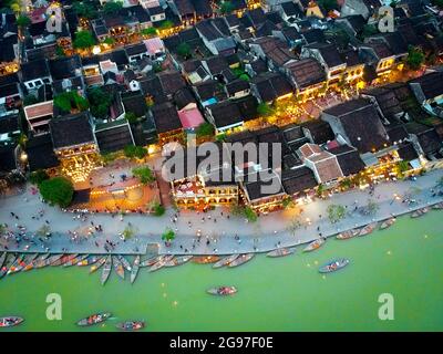 Nice Hoi An ancient town in Quang Nam province central Vietnam Stock ...